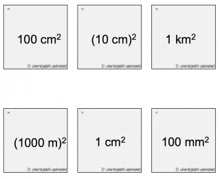 Memo-Karten Größen| lerne gleiche Größen zuordnen